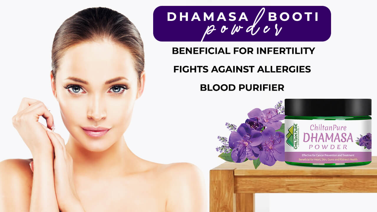 Dhamasa Booti Powder (Fagonia Arabica) - Beneficial for Infertility, F ...