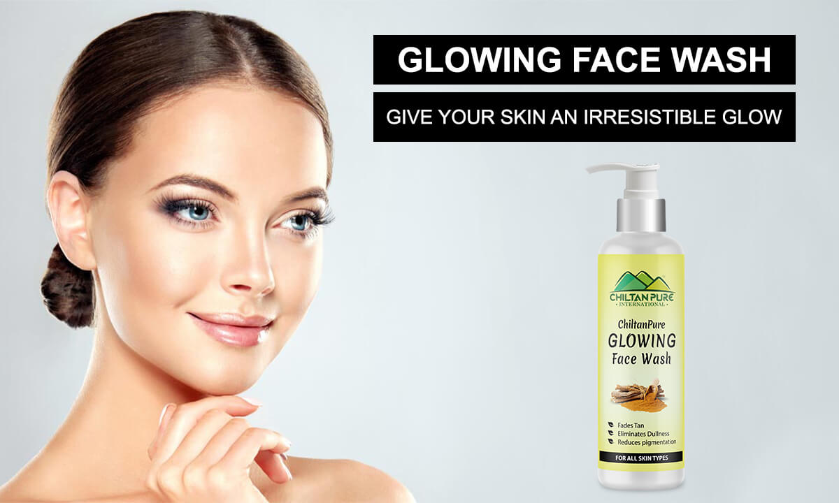 Glowing Face Wash - Give your Skin an Irresistible Glow!! – ChiltanPure