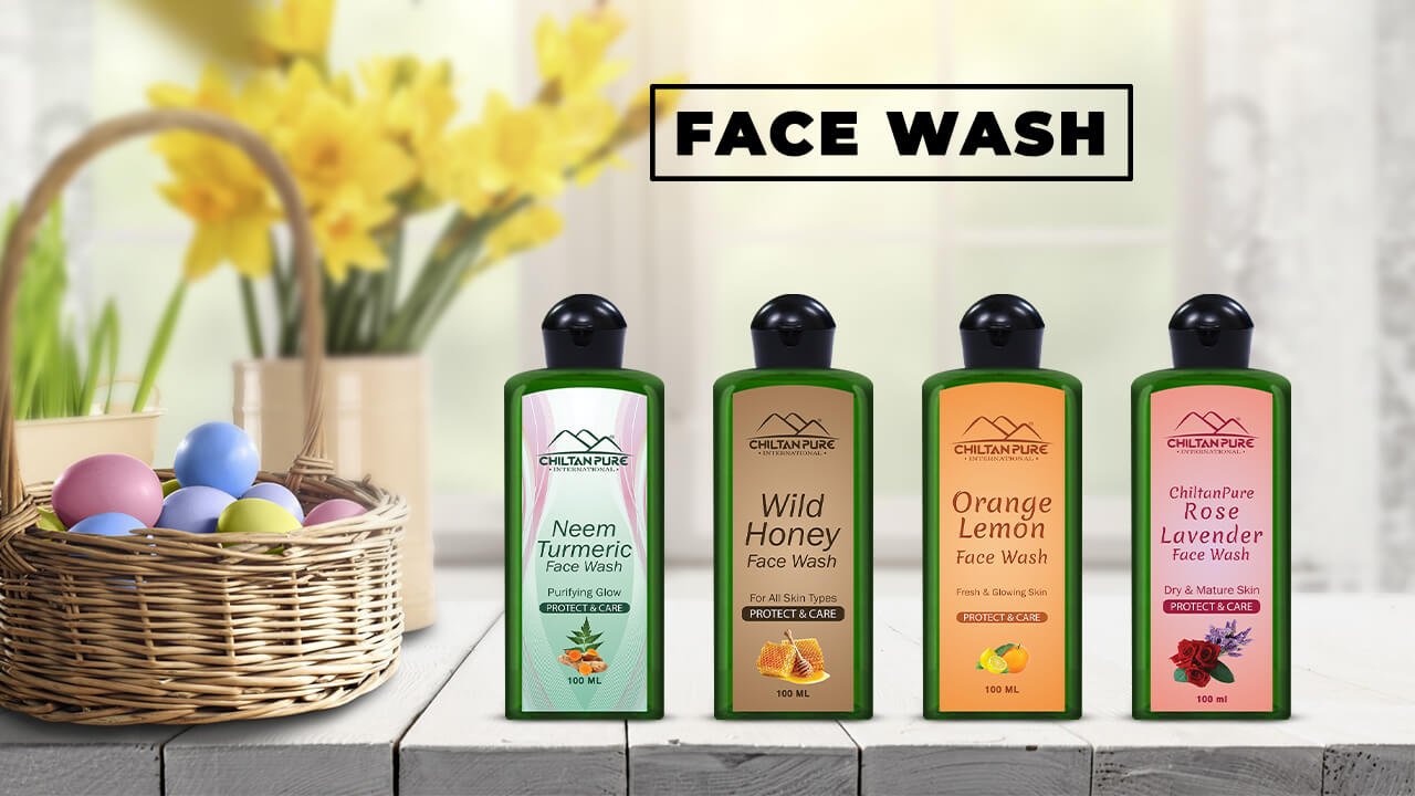Say Hello to Your Skin with Organic Face Wash! – ChiltanPure