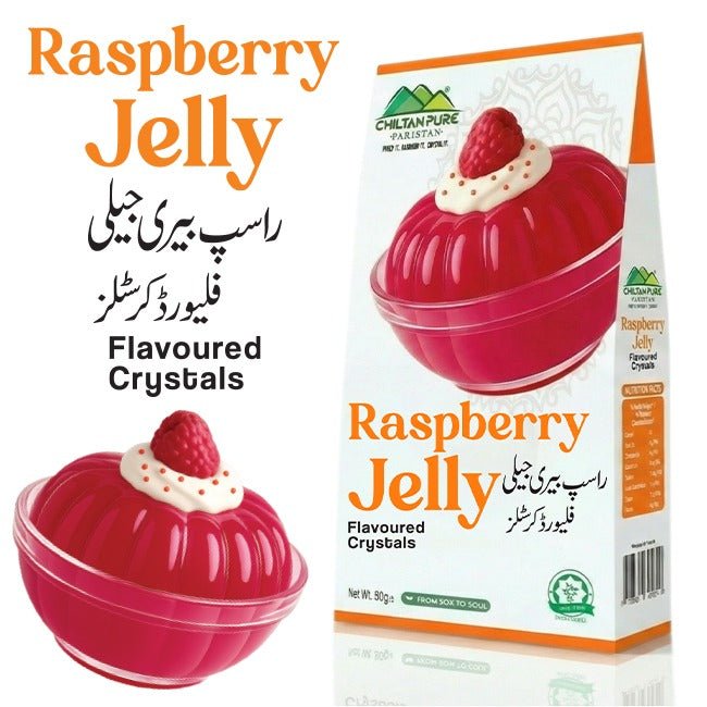 Raspberry Jelly / Crystal Jelly Raspberry 80±gm – ChiltanPure