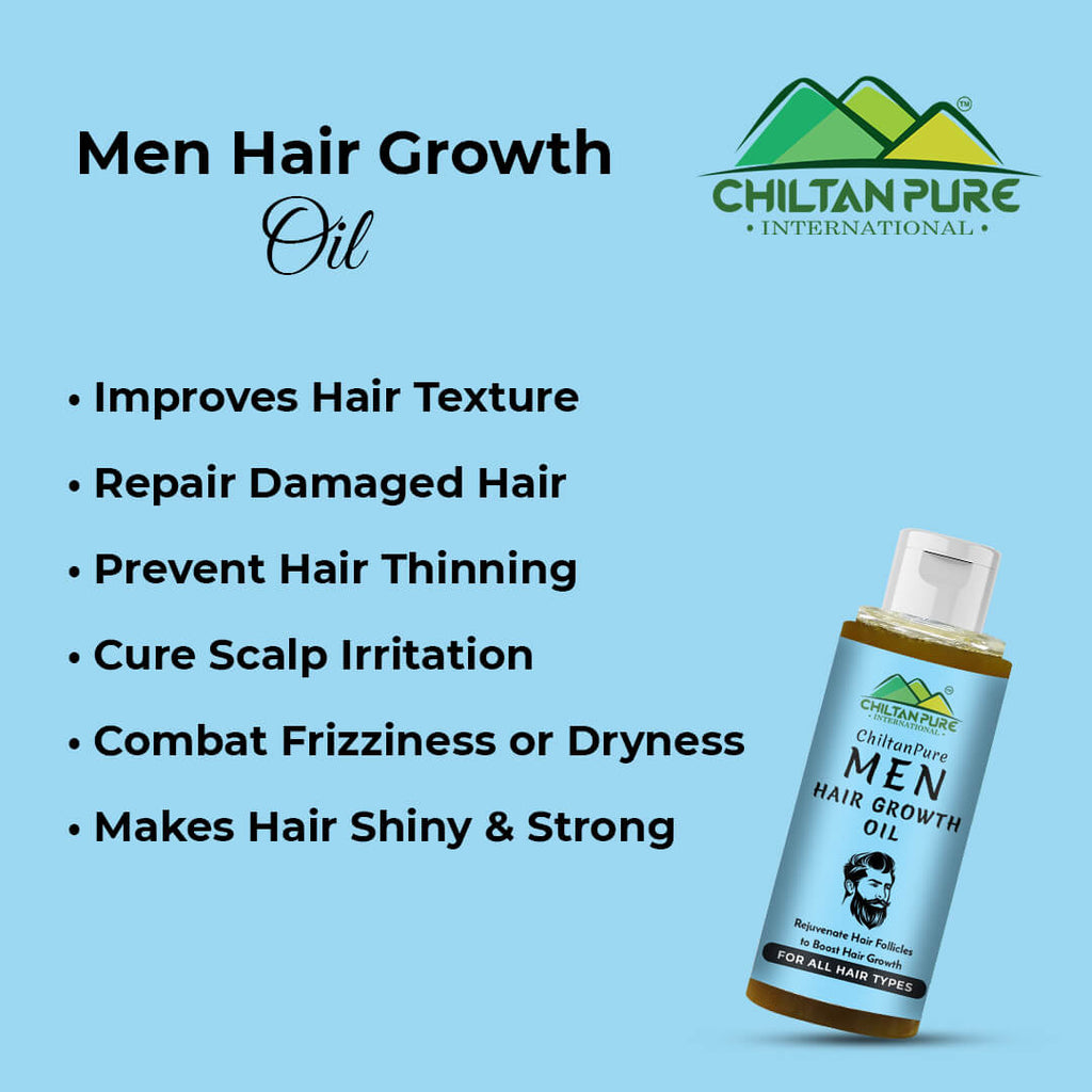 Buy Hair Oil For Men Online at Best Price in Pakistan - ChiltanPure